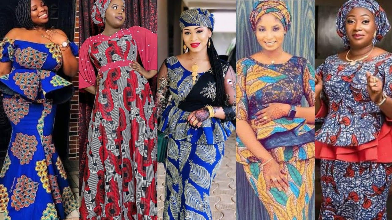 MISHONO MIPYA YA VITENGE ANKARA TRENDING DRESS FASHION NZURI - YouTube