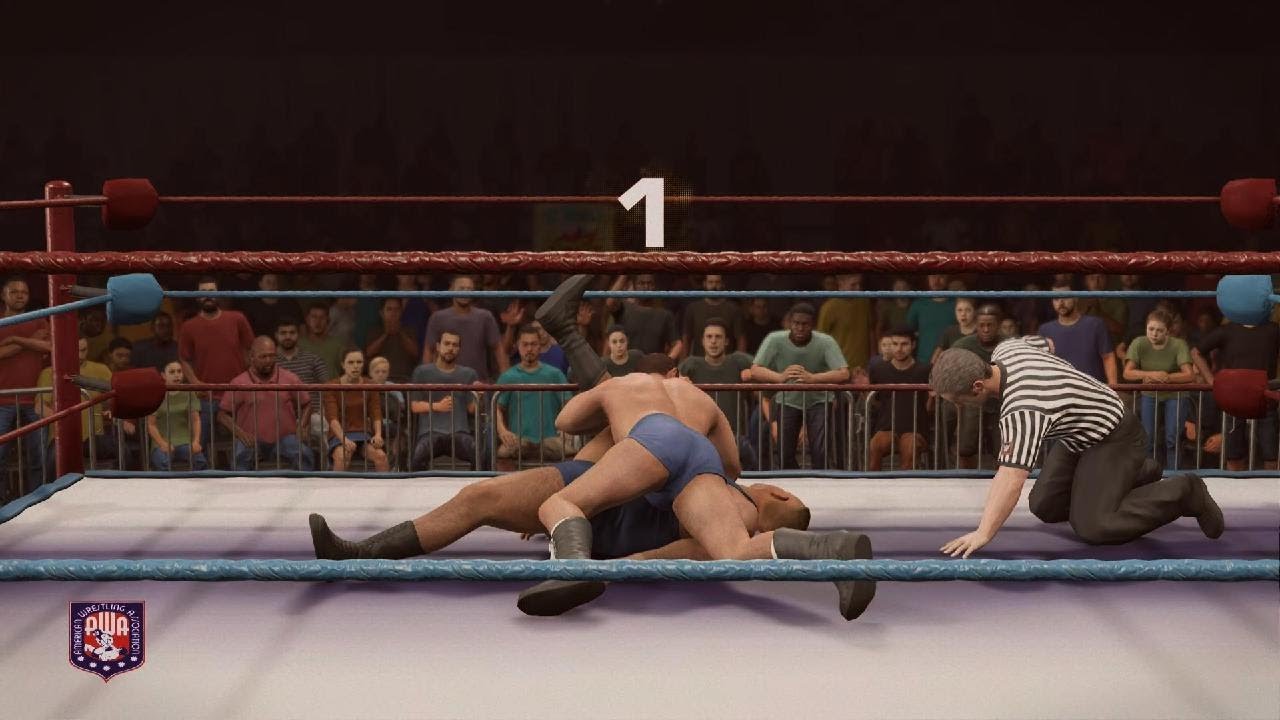 WWE 2K23_Verne Gagne vs Fritz Von Erich....classic match - YouTube