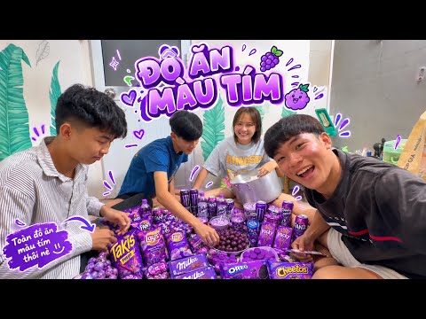 Tam Tứ Trụ | Seri Ăn Đồ Ăn Theo Màu - Màu Tím