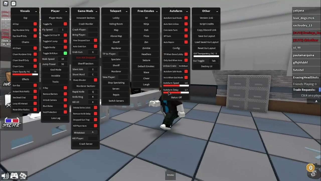 MM2 OP SCRIPT SHOWCASE+TUTORIAL - YouTube