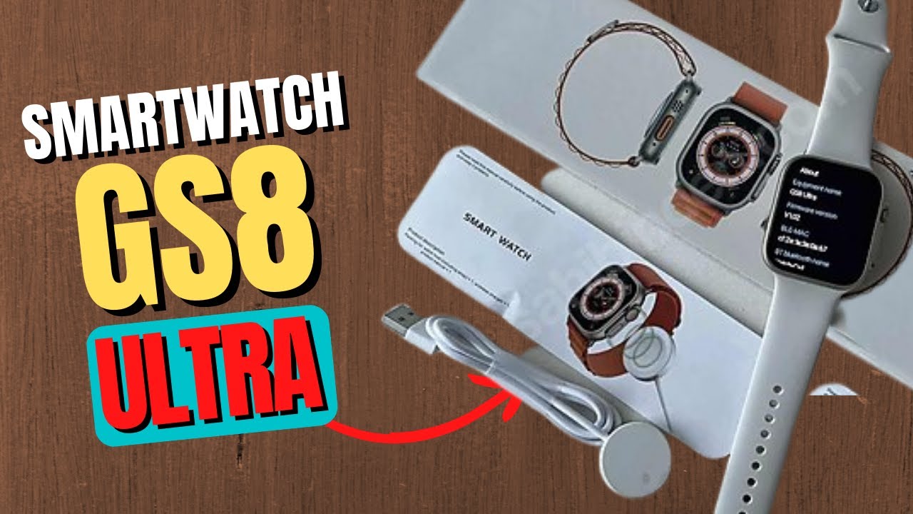 SMARTWATCH GS8 ULTRA - VALE A PENA COMPRA? || COPIA DE APPLE WATCH ...