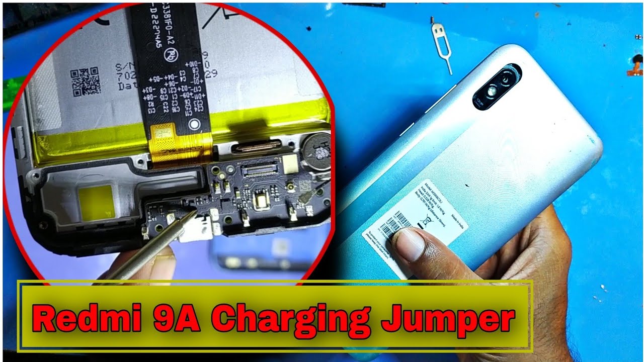 redmi 9a charging jumper | redmi 9a not charging | redmi 9a charging ...