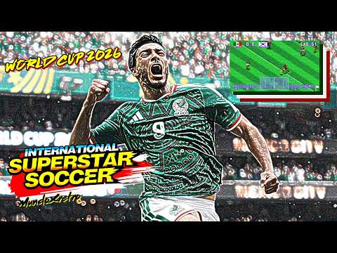 Mexico vs Korea International Superstar Soccer Deluxe World Cup 2026 Snes - Pc - Android