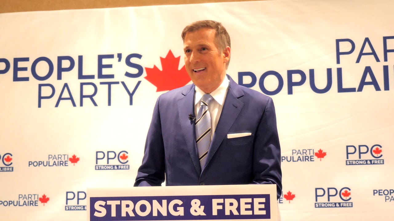 Max Bernier, People's Party of Canada Speech Edmonton March 2019 - YouTube