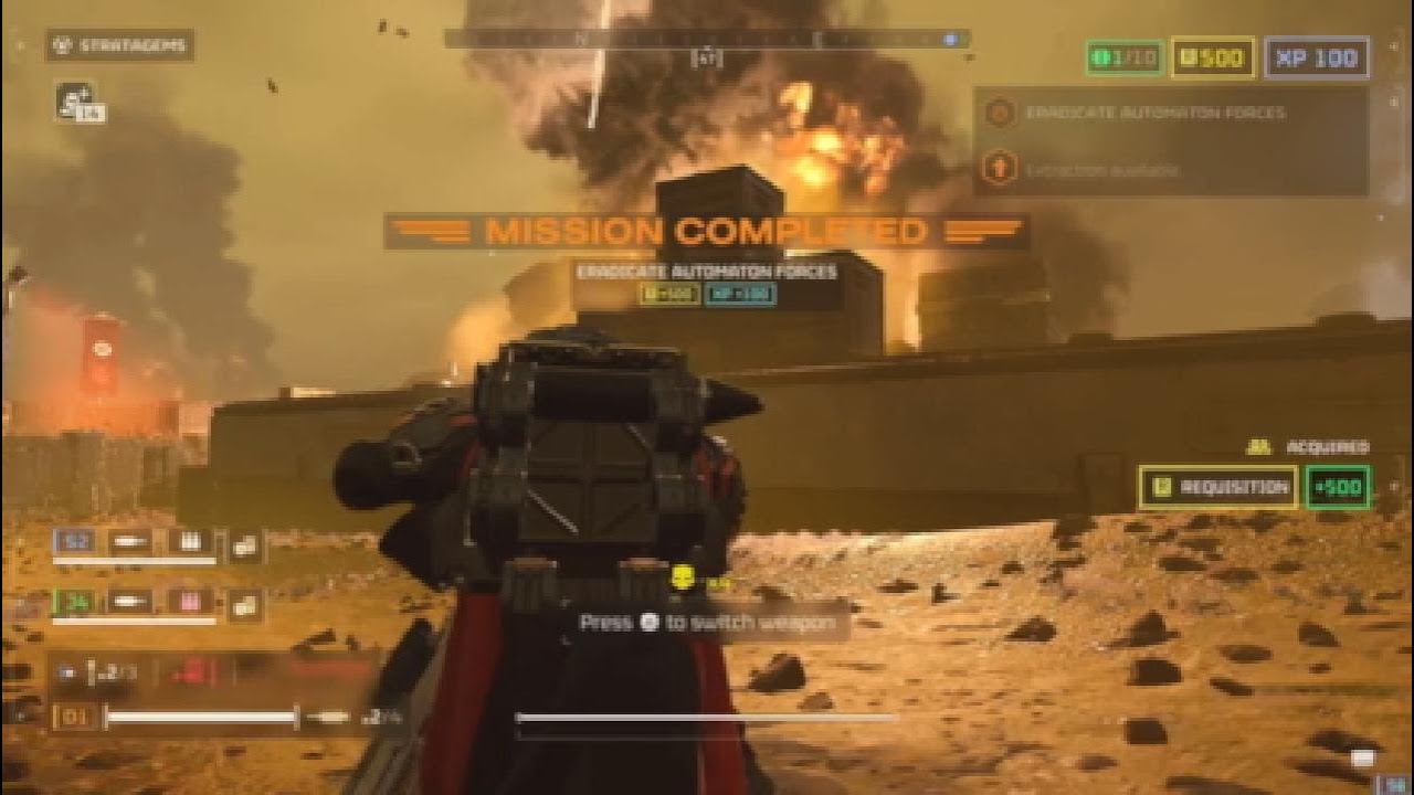 HELLDIVERS 2 : Automaton Montage Pt 2 - YouTube