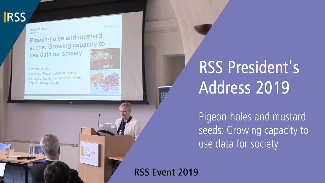 Professor Deborah Ashby - President's Address 2019 - YouTube