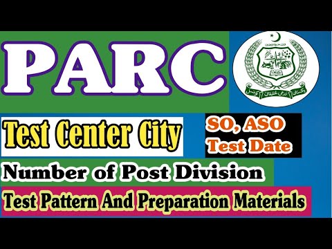PARC Test Center, Test Preparation For Scientific And Assistant ...