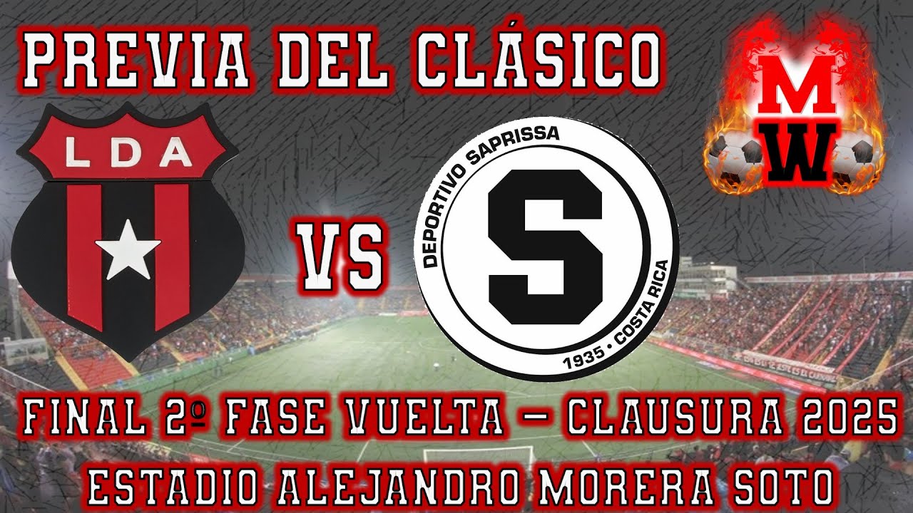 Previa LDA 🦁 vs SAP 🐲 - Final 2º Fase Vuelta #ClausuraUNAFUT2025 - YouTube