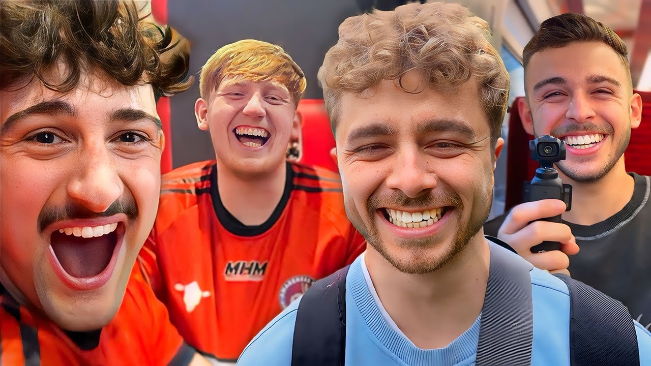 We vlogged our trip up North (ft. AngryGinge, ChrisMD, George Clarkey ...