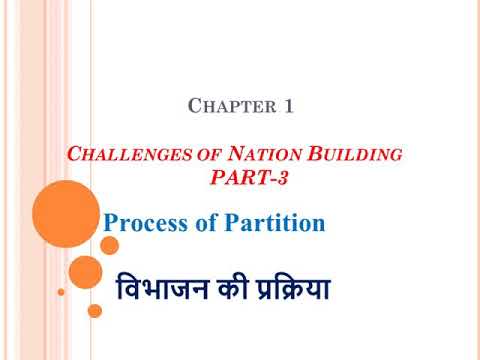 Chapter 1 Challenges of Nation Building Part-3 - YouTube