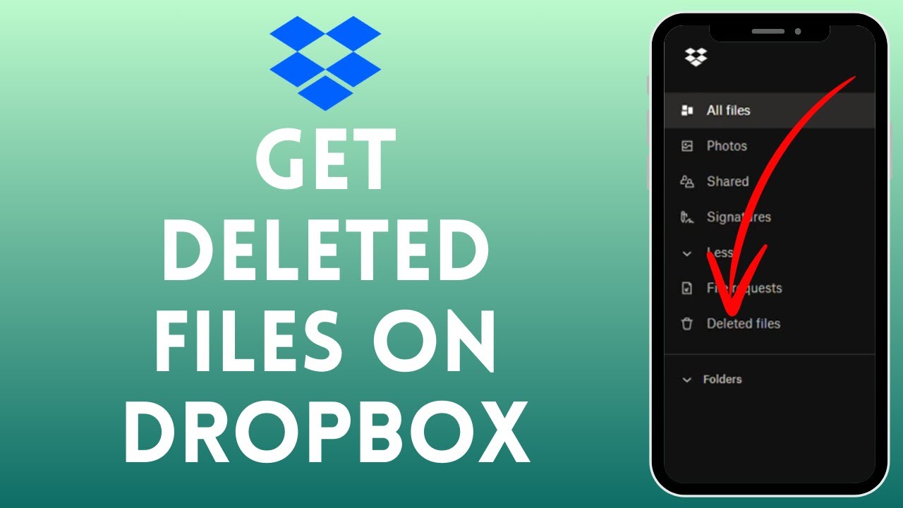 How to Get Deleted Files on Dropbox (2024) | Dropbox Tutorial - YouTube