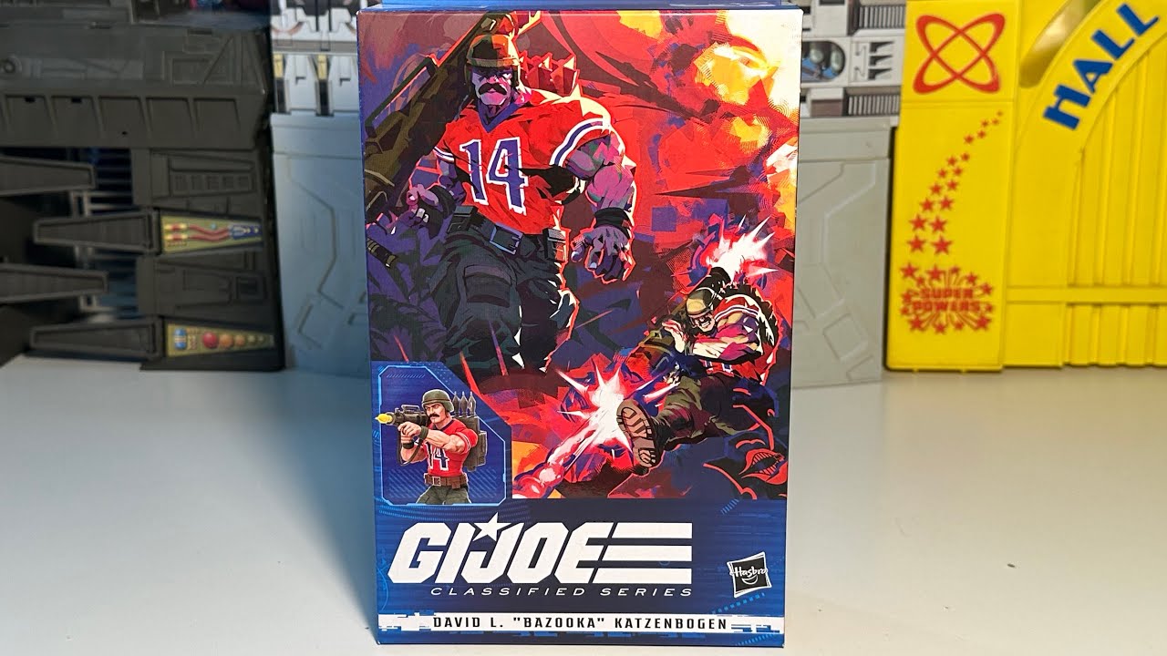 GI Joe Classified Series David L . “ Bazooka “ Katzenbogen - YouTube