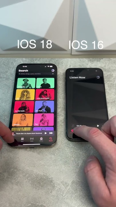 iOS 18 vs iOS 16 - HUGE Difference! 😲🔥 (WAIT for the END) #iOS18 #iOS16 #AppleUpdate #iPhone ...