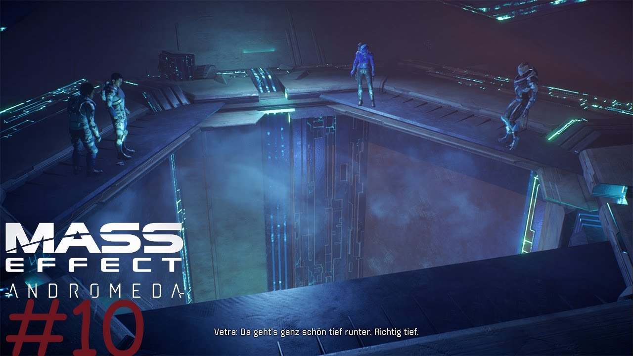 Lets Play Mass Effect Andromeda deutsch #10 Riesiger Alien Bunker - YouTube
