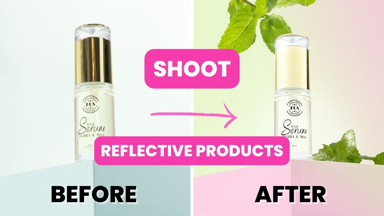 Reflective Product Photography Setup