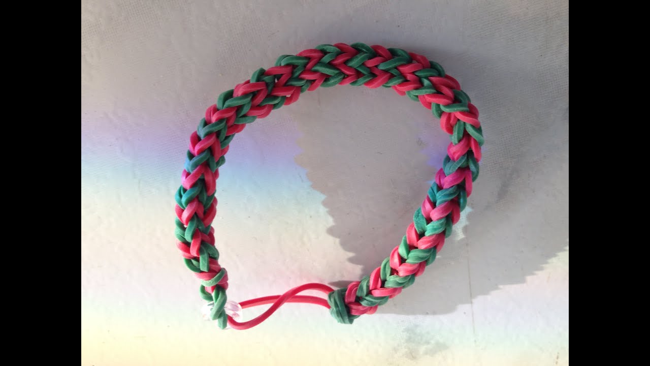 *NEW!* Rainbow Loom Mini Double Fishtail (Reversible) - YouTube