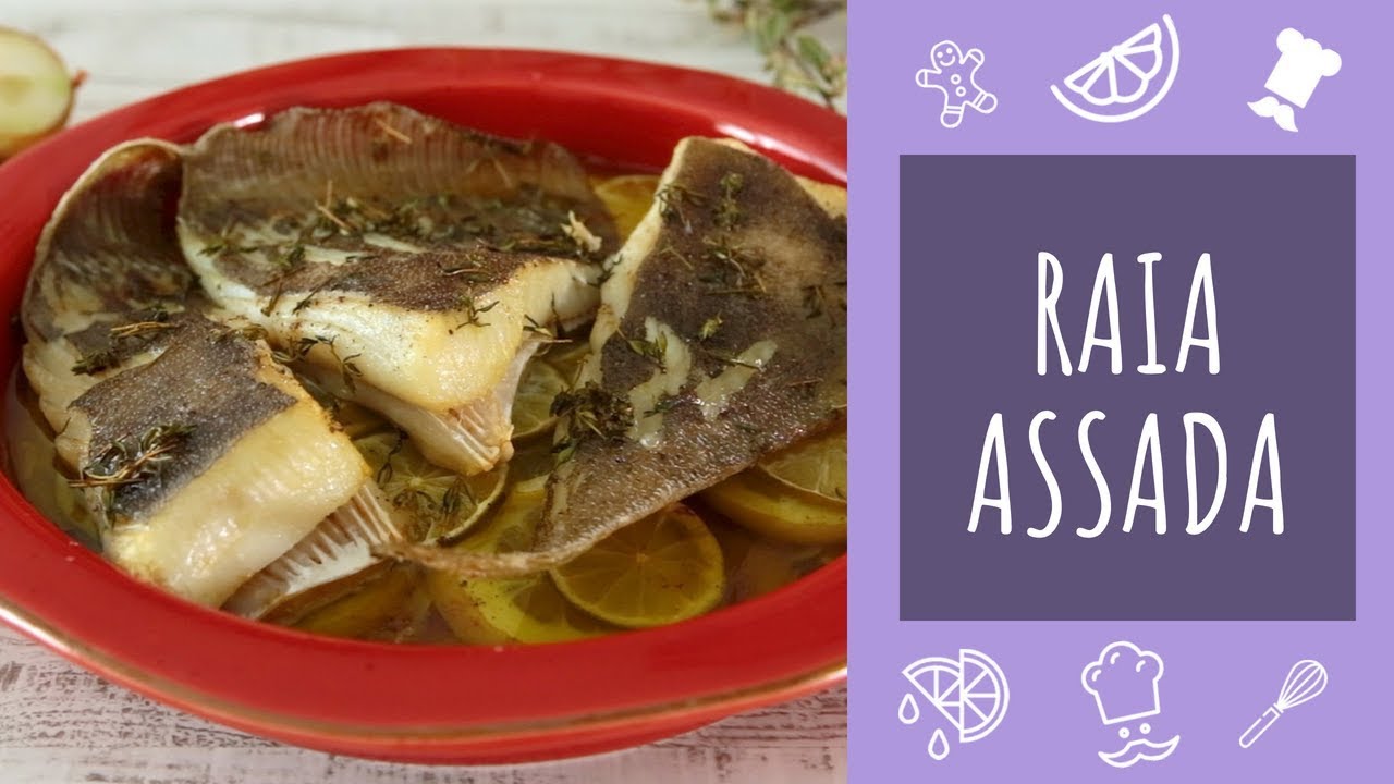 Raia assada - TeleCulinária - YouTube