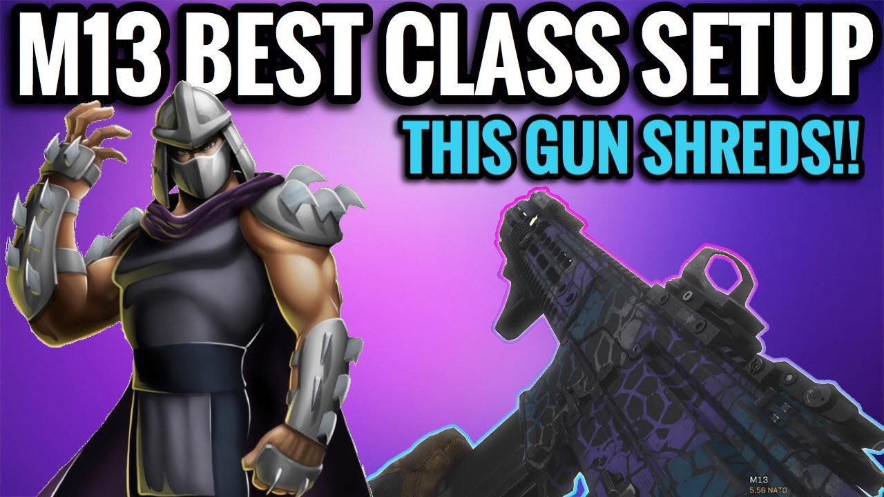 M13 SHREDS!! | M13 BEST CLASS SETUP | FEATURING OFFICIAL WARZONE MUSIC ...