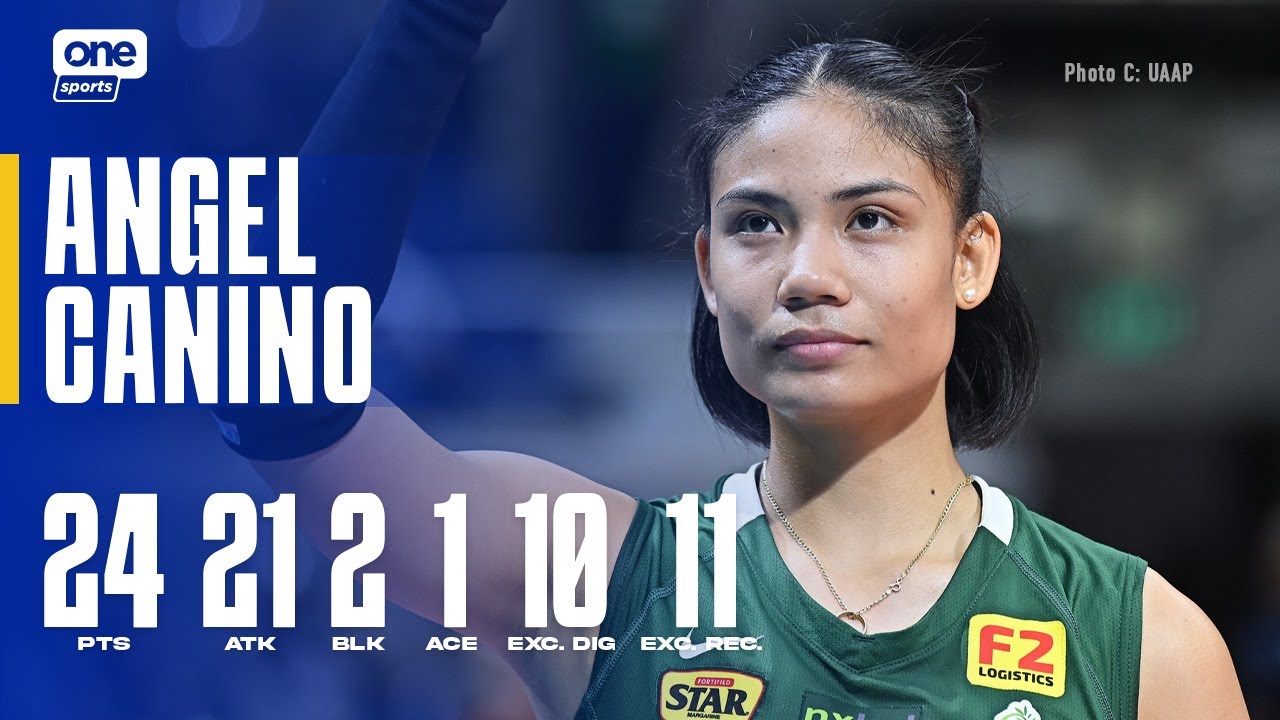 Angel Canino DROPS A TRIPLE-DOUBLE GAME for DLSU vs. FEU 🪽 | UAAP ...