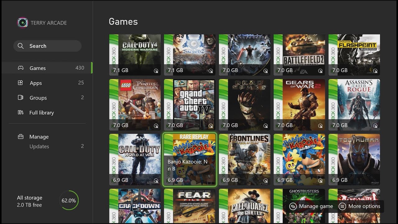 Xbox 360 Backwards Compatibility/Xbox One Console #24 (Xbox 360 ...