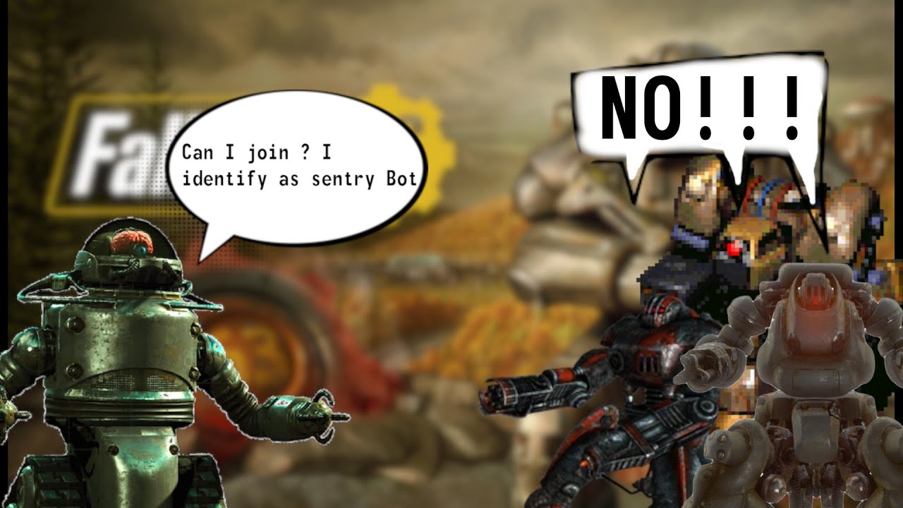 Robobrain identifies as Sentry Bot | Fallout 76 - YouTube