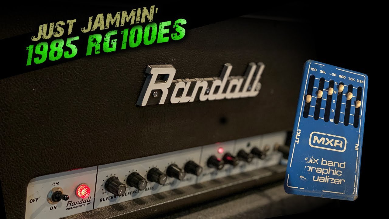 Randall RG100ES - MXR 6 Band - Peavey Cab - Just Jammin' - YouTube