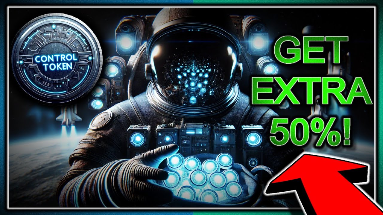 CONTROL TOKEN 50% ON TOP OF WHAT YOU BUY THROUGH STAKING MODAL! - YouTube