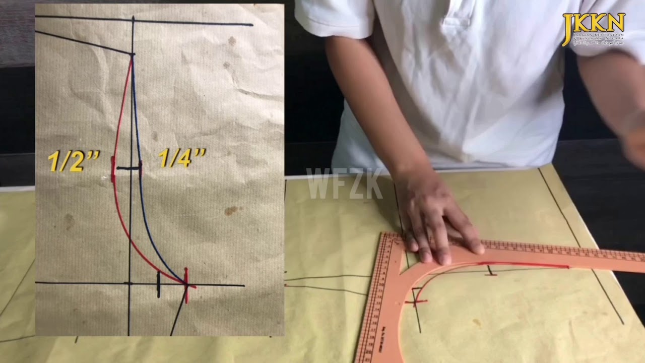 Segmen Jom Belajar Bersama Murshidawafa Fairuzzaki “Pola asas utk baju ...