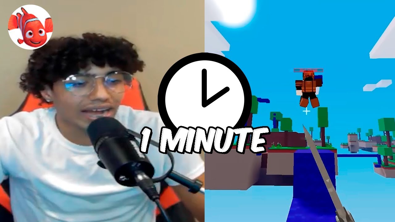 Chex Won a Bedwars Game Under 1 Minute - YouTube