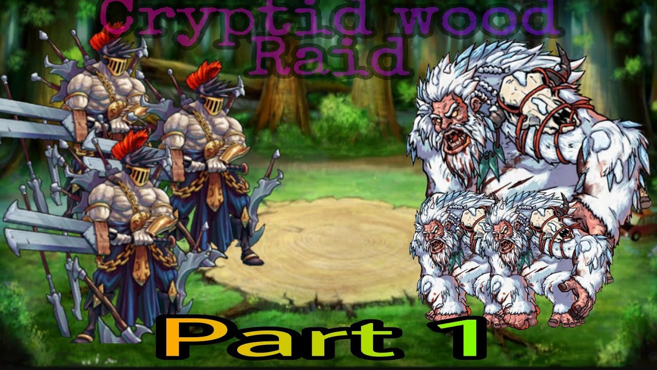 MGG Cryptid Woods Raid Part 1 Stages 1-50 - YouTube