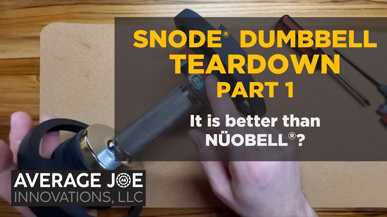 Average Joe Teardown of SNODE® AD28 Adjustable Dumbbell Handle - Is It ...