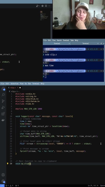 Amigo nombrar cosas es lo mas dificil para un developer #programacion #c #linux #clanguage - YouTube