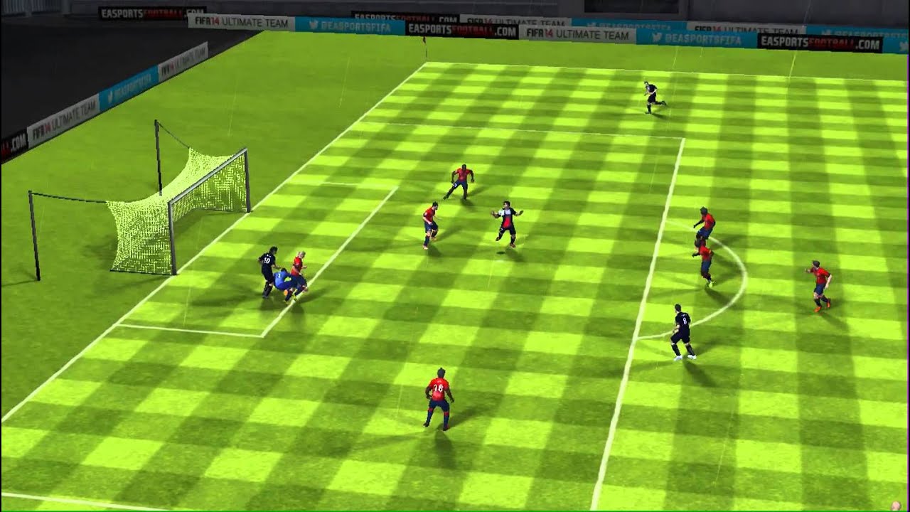 FIFA 14 iPhone/iPad - PSG vs. LOSC Lille - YouTube