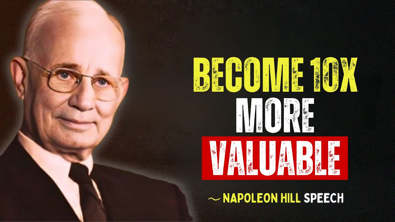 Napoleon Hill Speech | How to 10x Your Value — Even If You’re Starting From Zero - YouTube