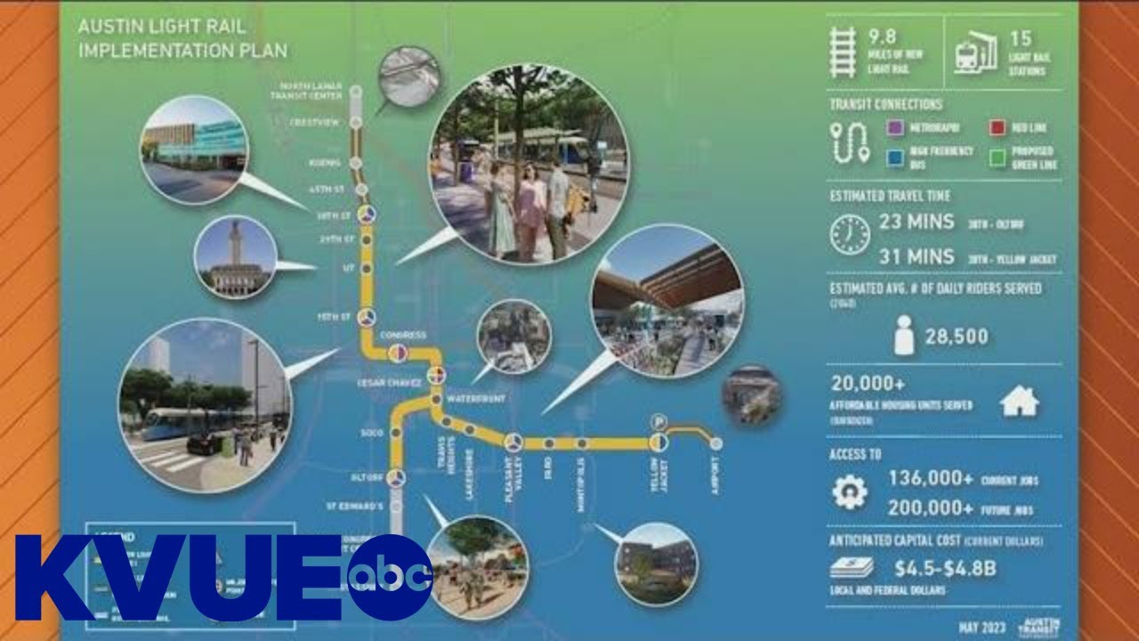 Breaking down Phase 1 of the Austin Transit Partnership's light rail ...