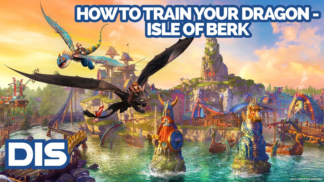 How to Train Your Dragon – Isle of Berk Epic Universe Reveal - YouTube