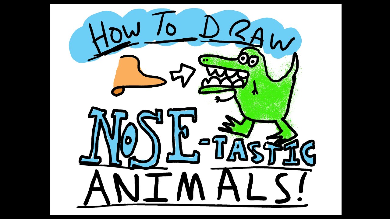 How to Draw Nose-tastic Animals! - YouTube