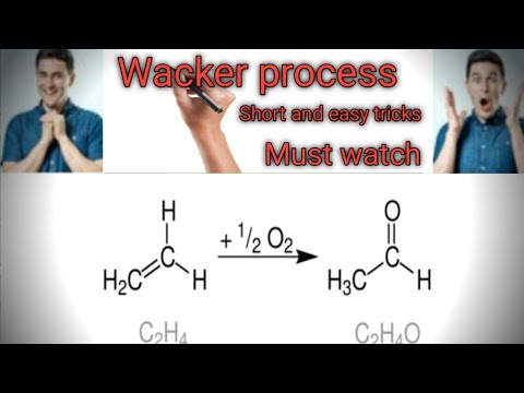 Wacker process short and easy tricks (organic chemistry)#short#shot ...