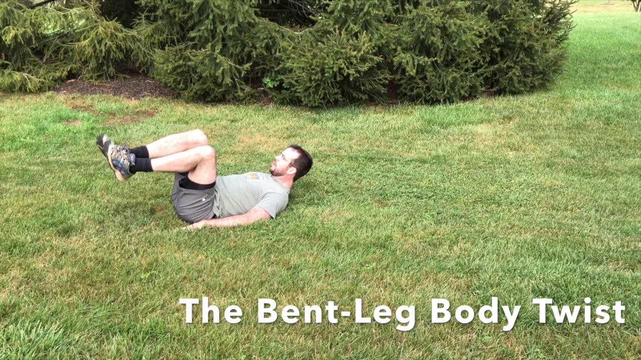 The Bent Leg Body Twist Exercise - YouTube