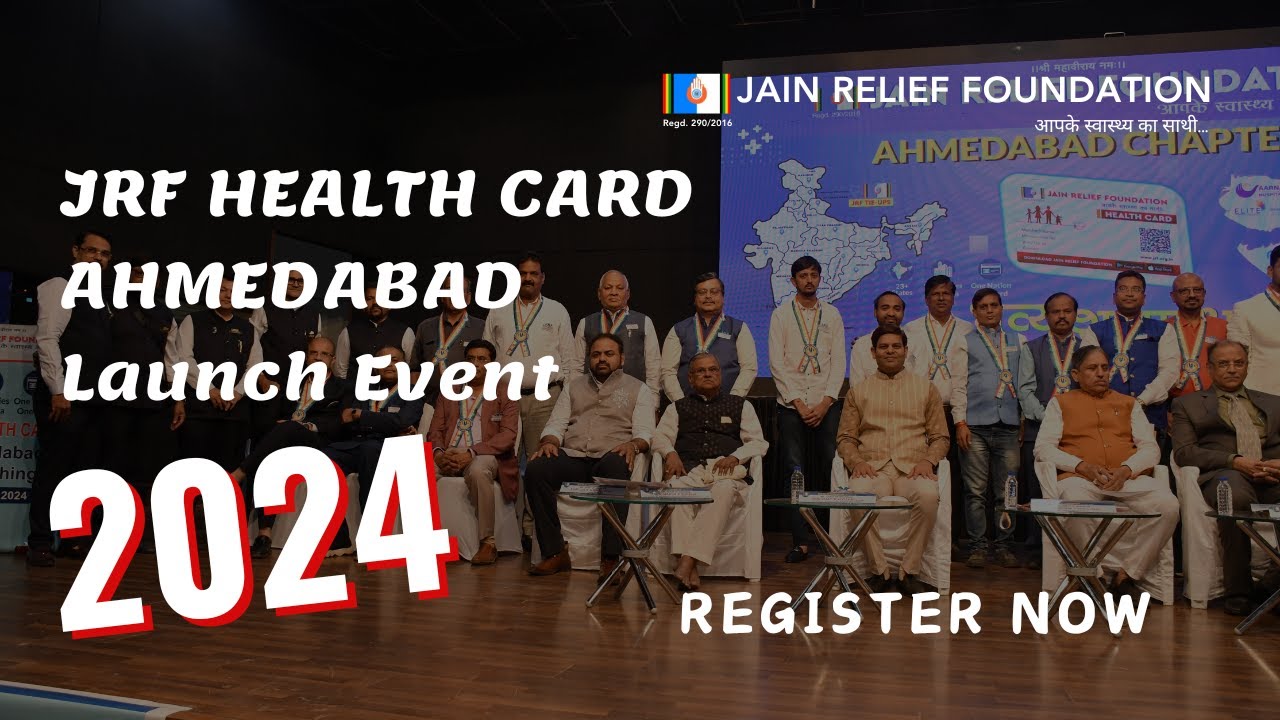 Jain Relief Foundation - Launching Event - JRF Health Card - Ahmedabad ...