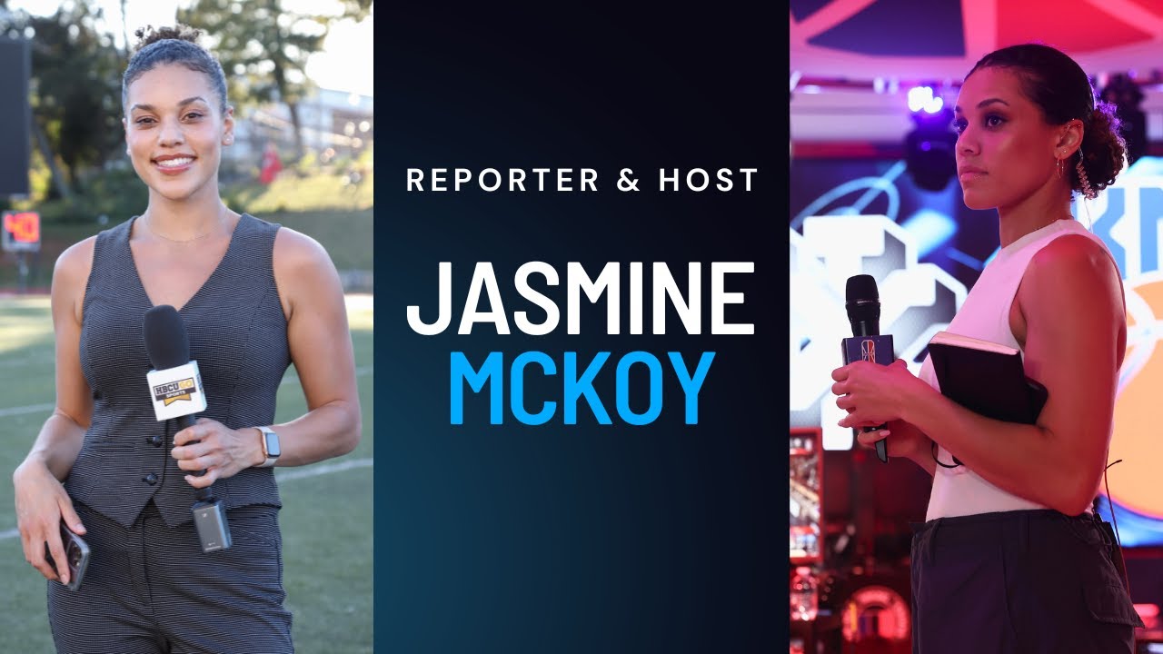 2023 Jasmine McKoy Sideline/Host Reel - YouTube
