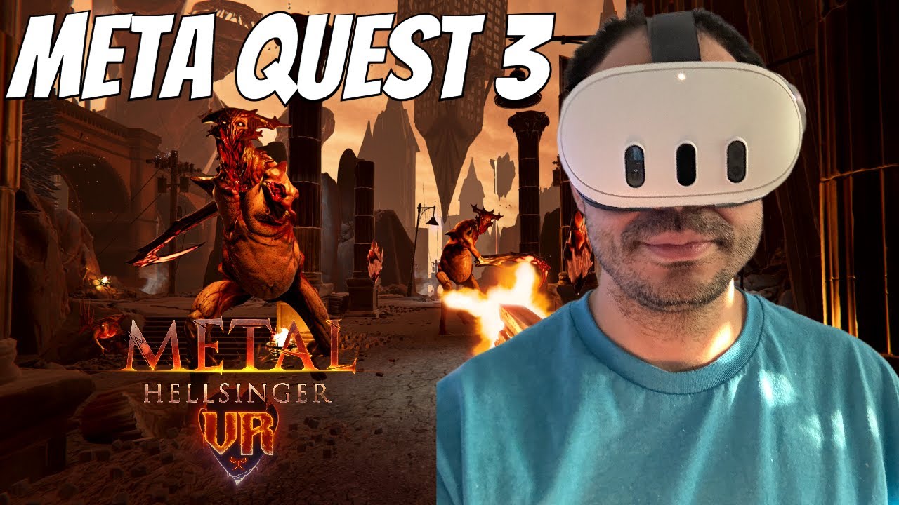 Oculus Meta Quest 3 / 3s Metal Hellsinger Gameplay + Impressions ...