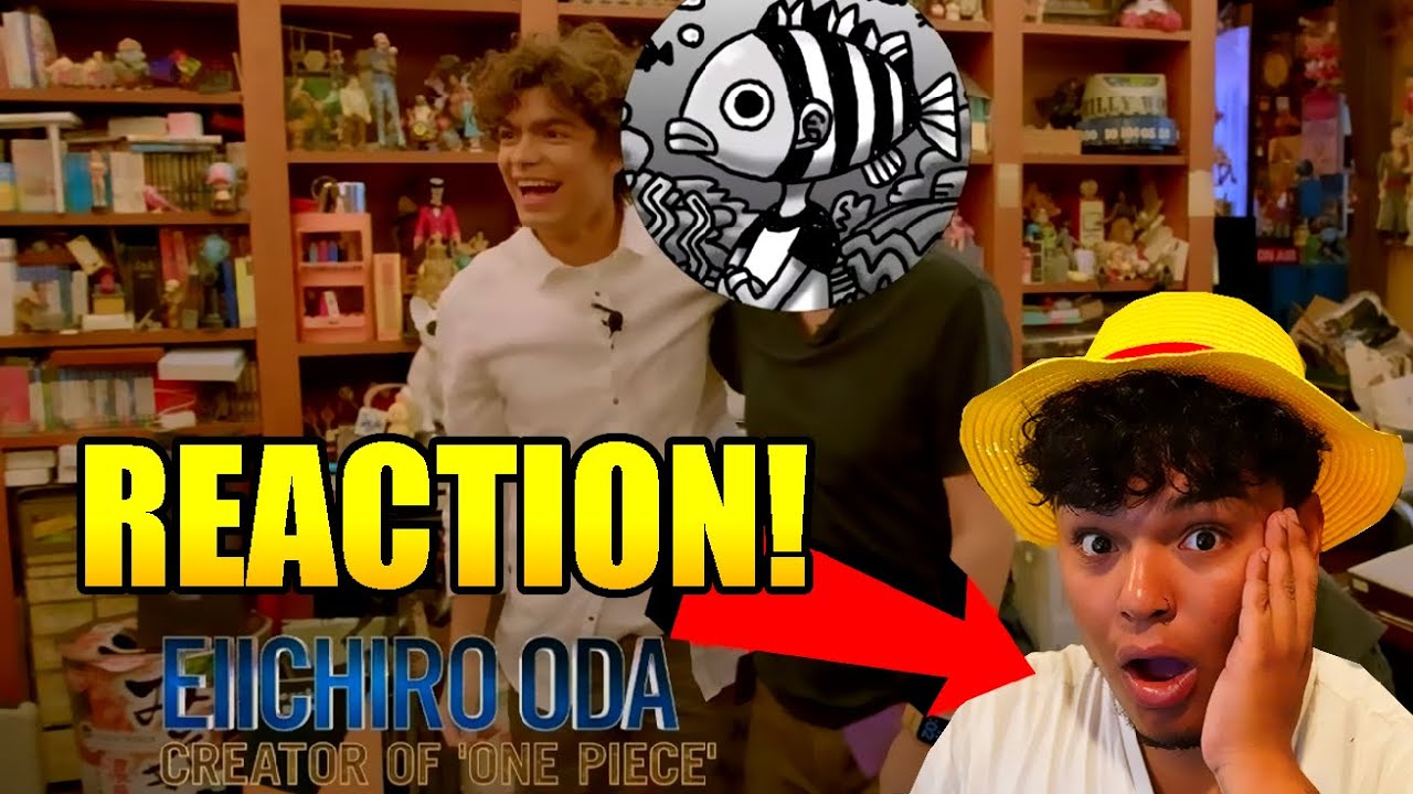 ONE PIECE | Eiichiro Oda Meets Iñaki Godoy | Netflix Reaction! - YouTube