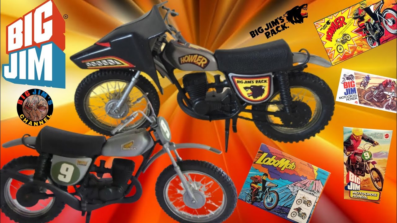 big jim Mattel Howler y Honda Elsinore. - YouTube