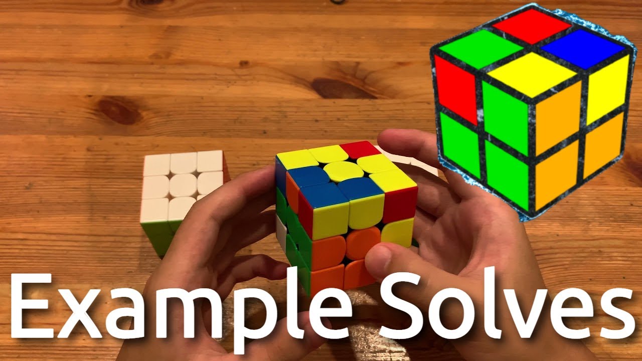 Advanced 3x3 Example Solves! - YouTube