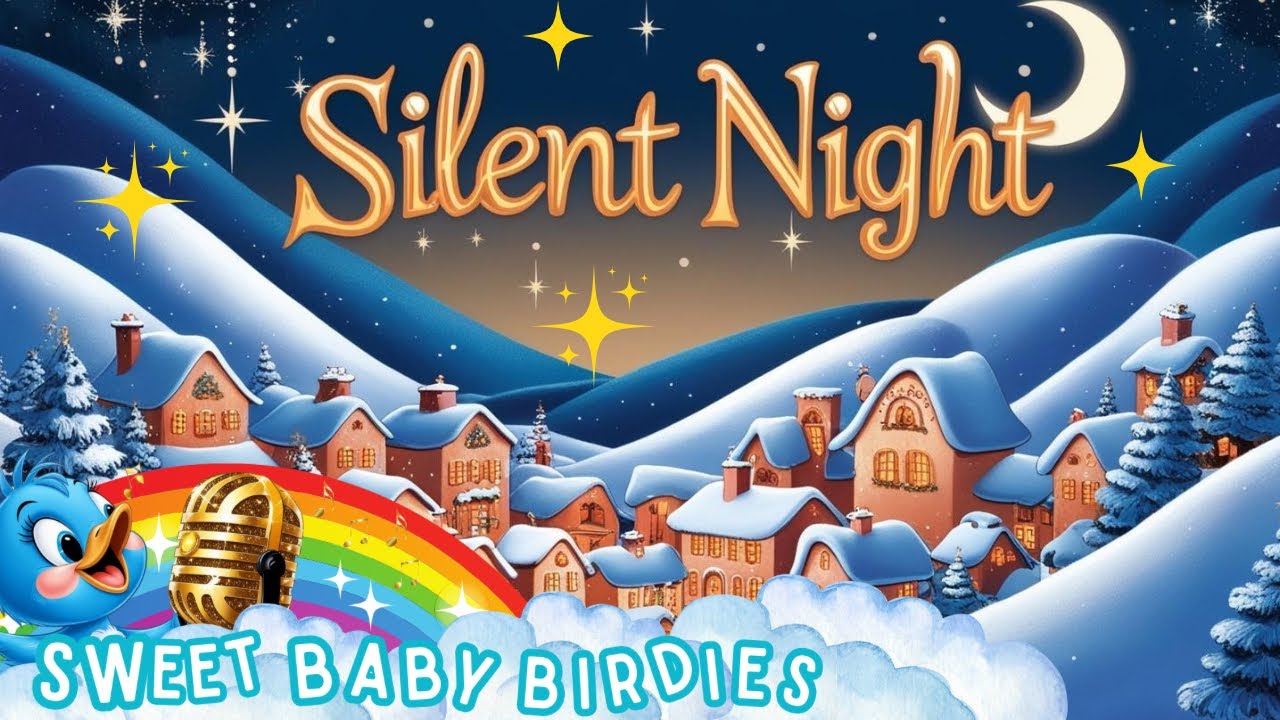 Silent Night | Traditional Kids Christmas Carol Lullaby Songs | Sweet ...
