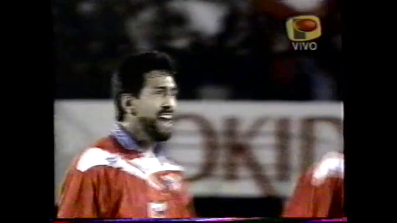 Chile vs Peru 4-0 Eliminatorias Francia 98 (Relato Micky Rospigliosi ...