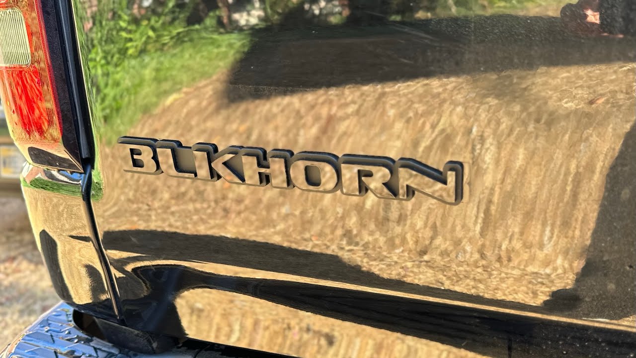 How to Replace Factory Badging for 2019 Ram 1500 with a Custom Badge ...
