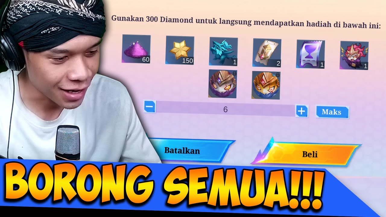 Borong Battle Pass Skin Epic Barats !!! Mobile Legends - YouTube