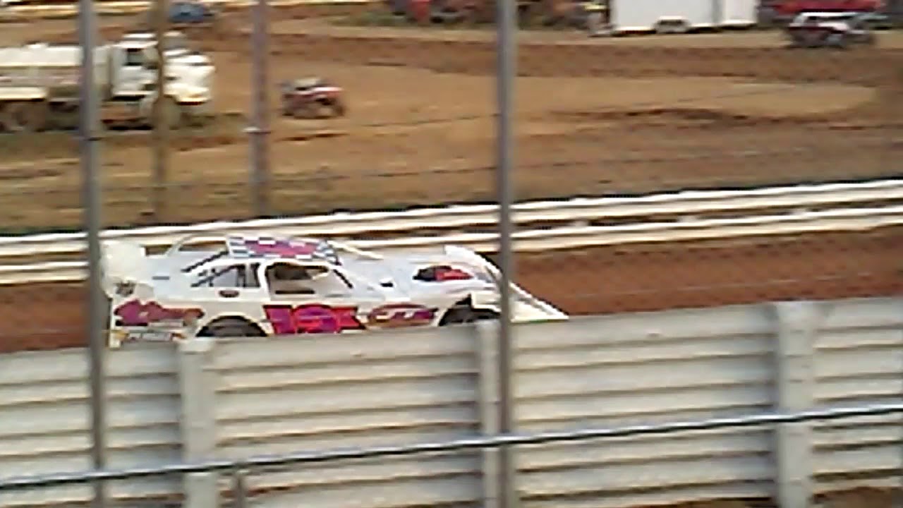 Jared Fulkroad Selinsgrove Speedway Warm ups 4-14-18 - YouTube